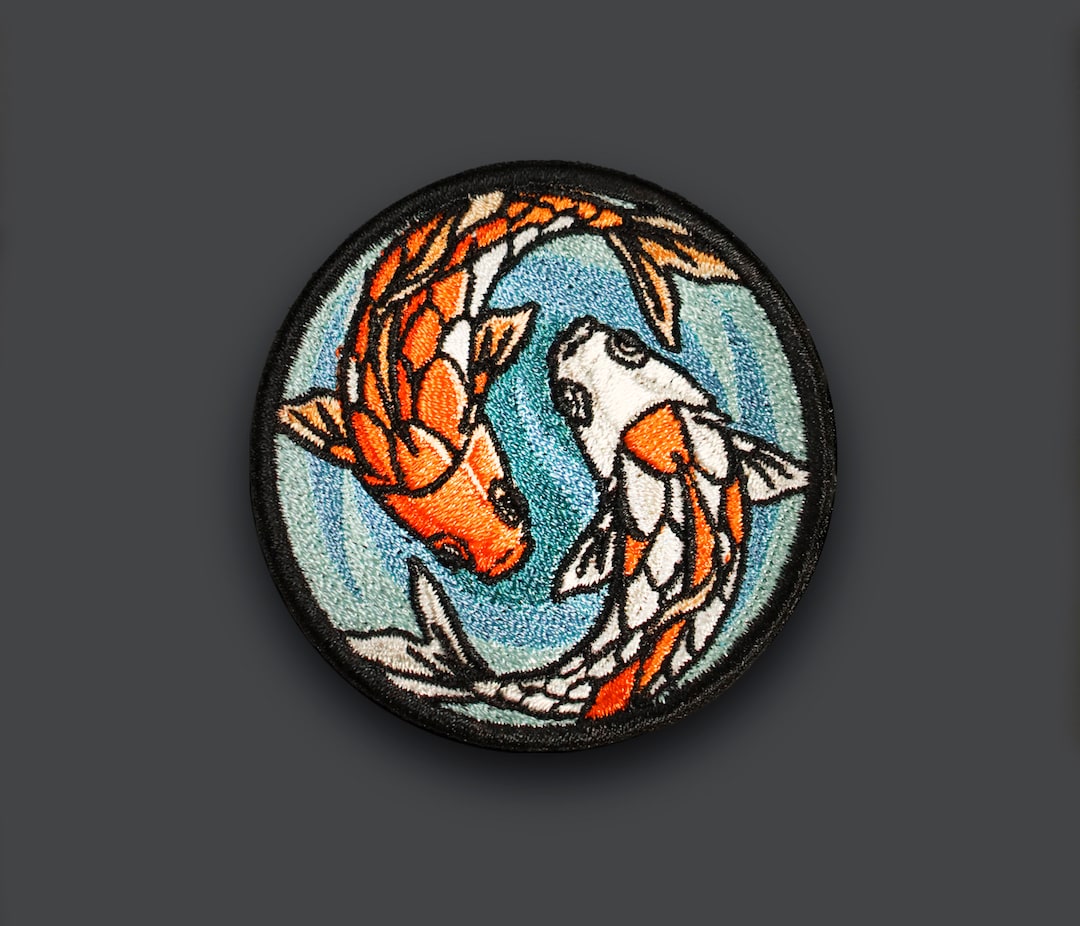 Wildlife V17 "koi Fish" Morale Patch - Etsy