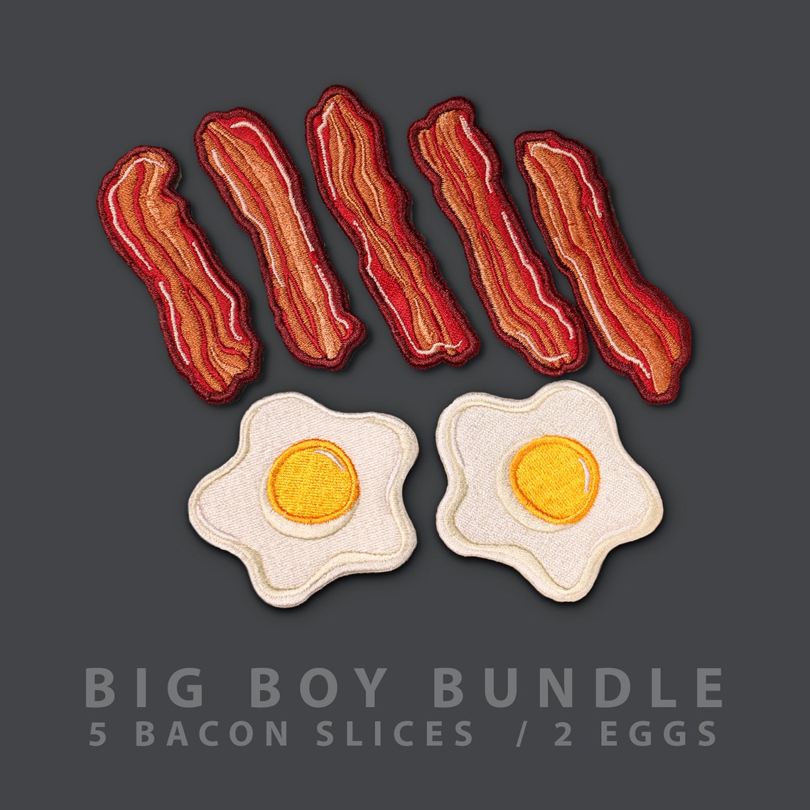 Bacon N Eggs Morale Patches - BUNDLE N SAVE! - Etsy