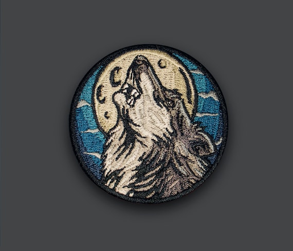 Wildlife V8 timber Wolf Morale Patch | Etsy