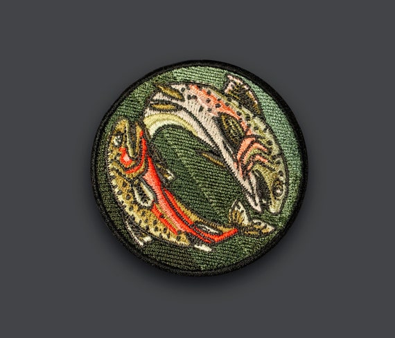 Wildlife V14 trout Morale Patch - Etsy