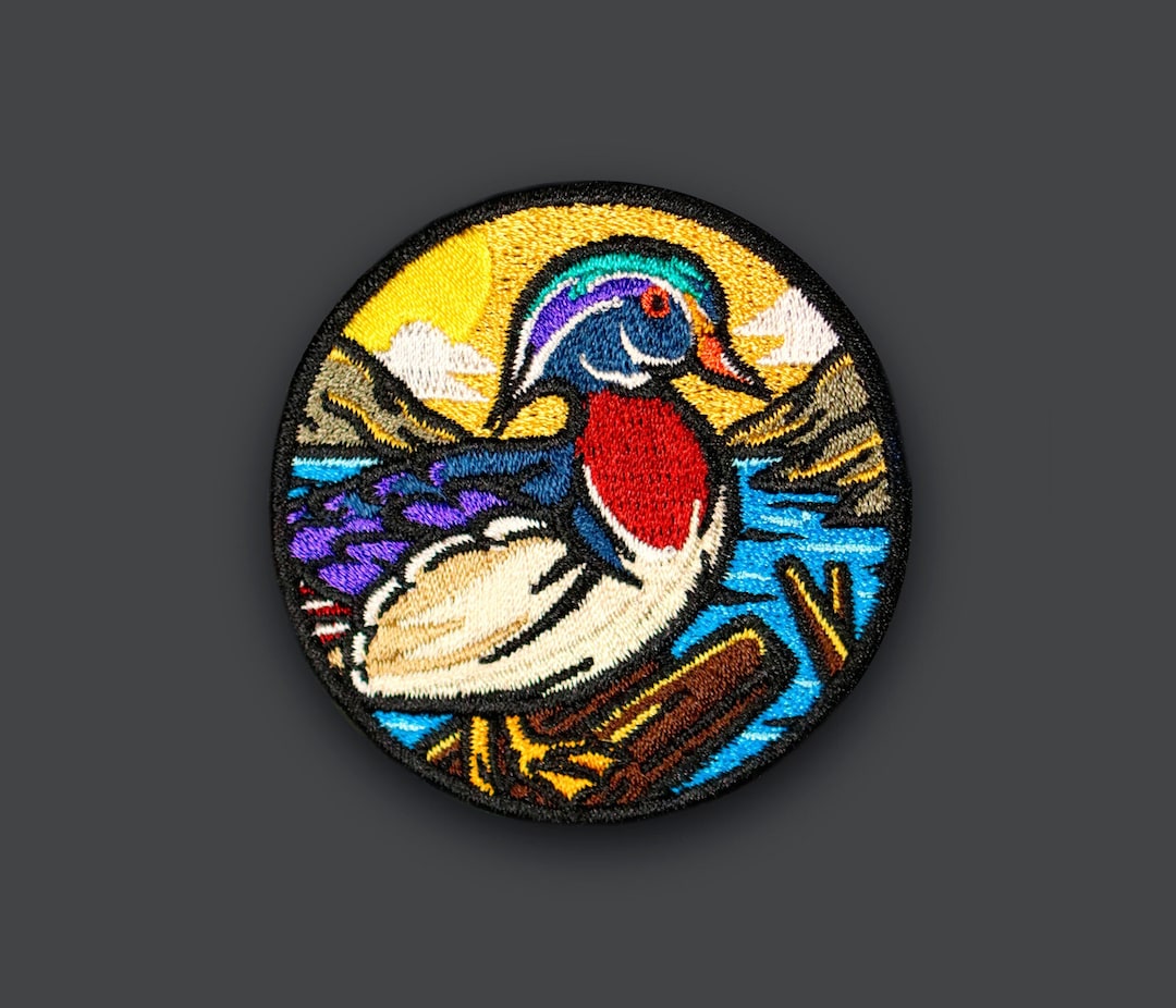 Wildlife V12 "wood Duck" Morale Patch - Etsy