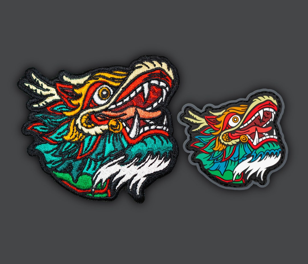 Year of the Dragon Morale Patches - Etsy