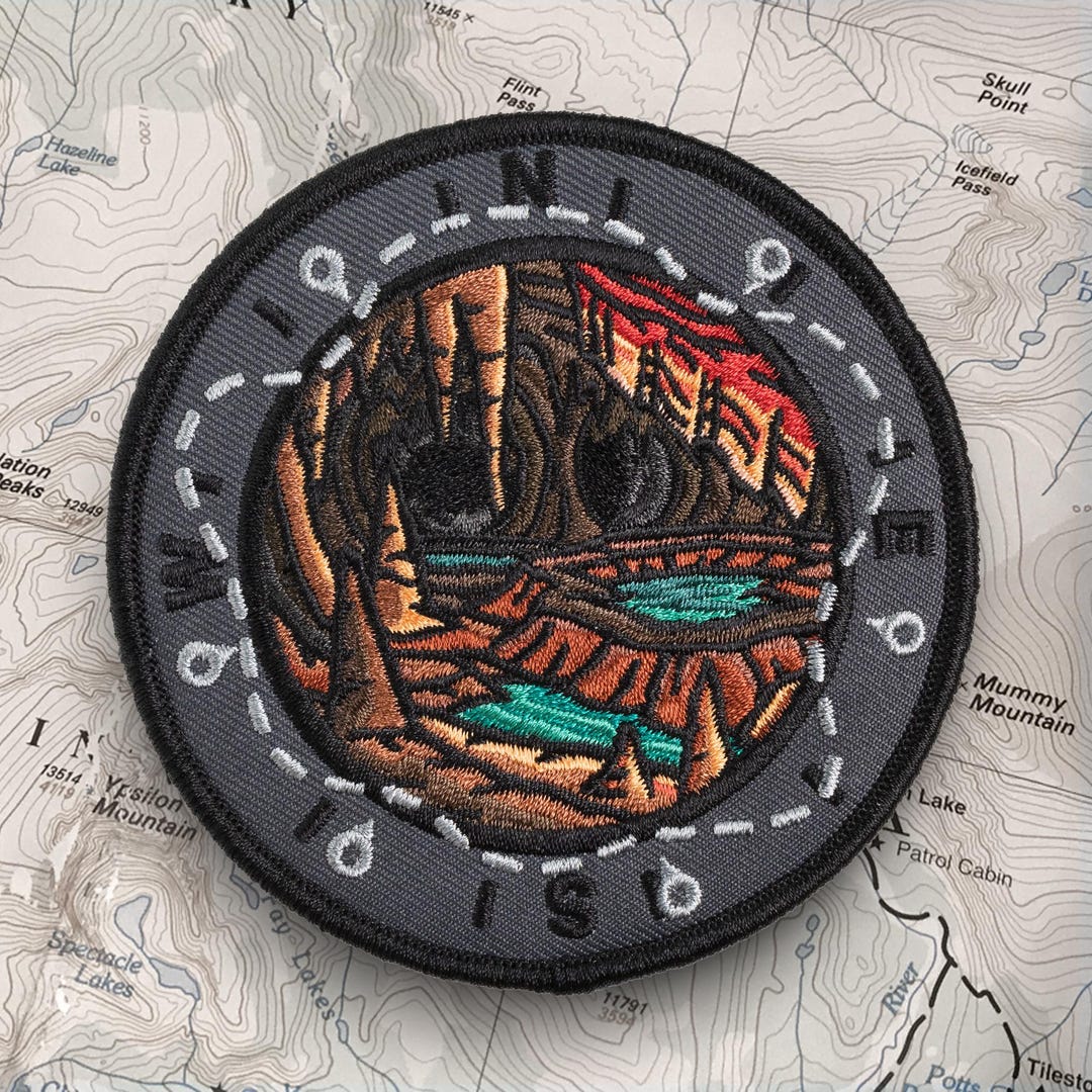 ADVENTURE "cavern / Cave" Morale Patch - Etsy