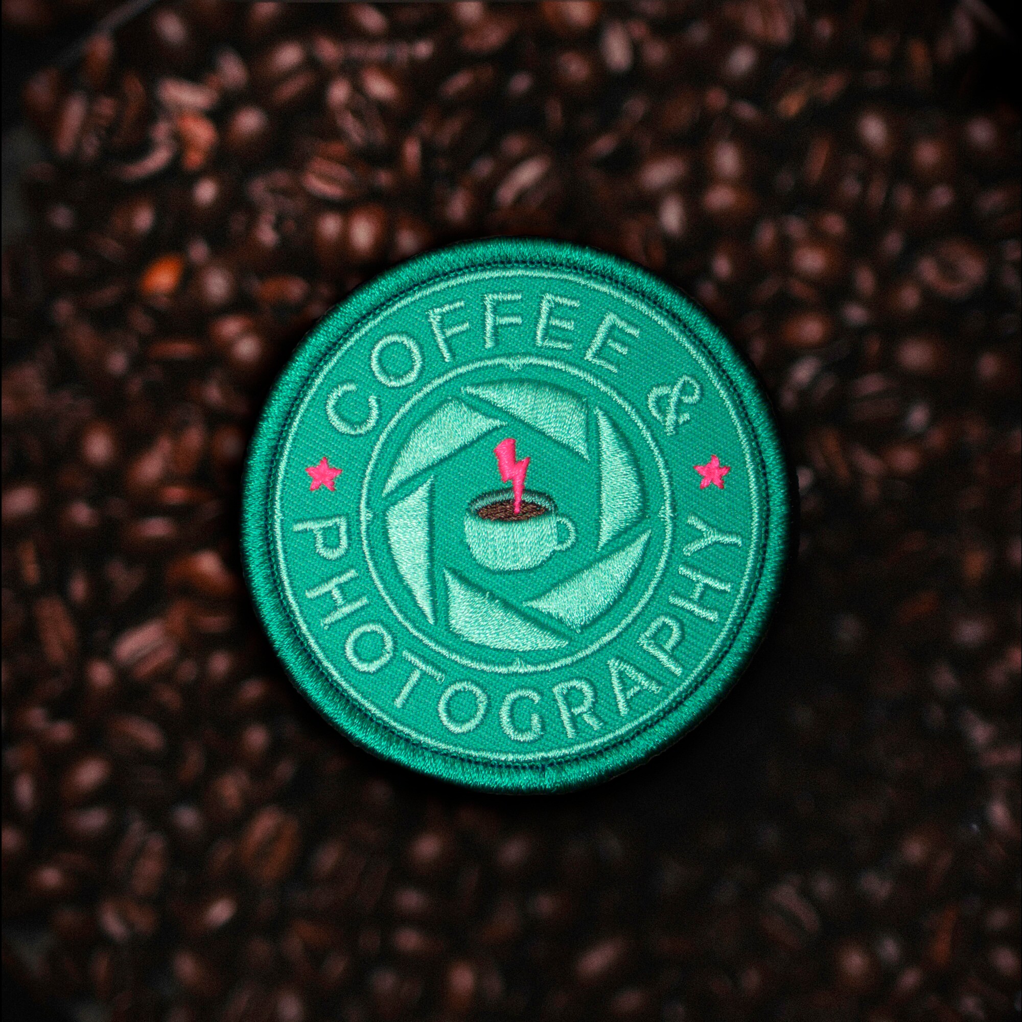 Coffee and Photography Patches - Etsy