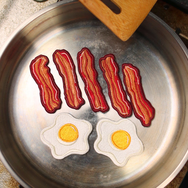 Bacon N Eggs Morale Patches - BUNDLE N SAVE! - Etsy