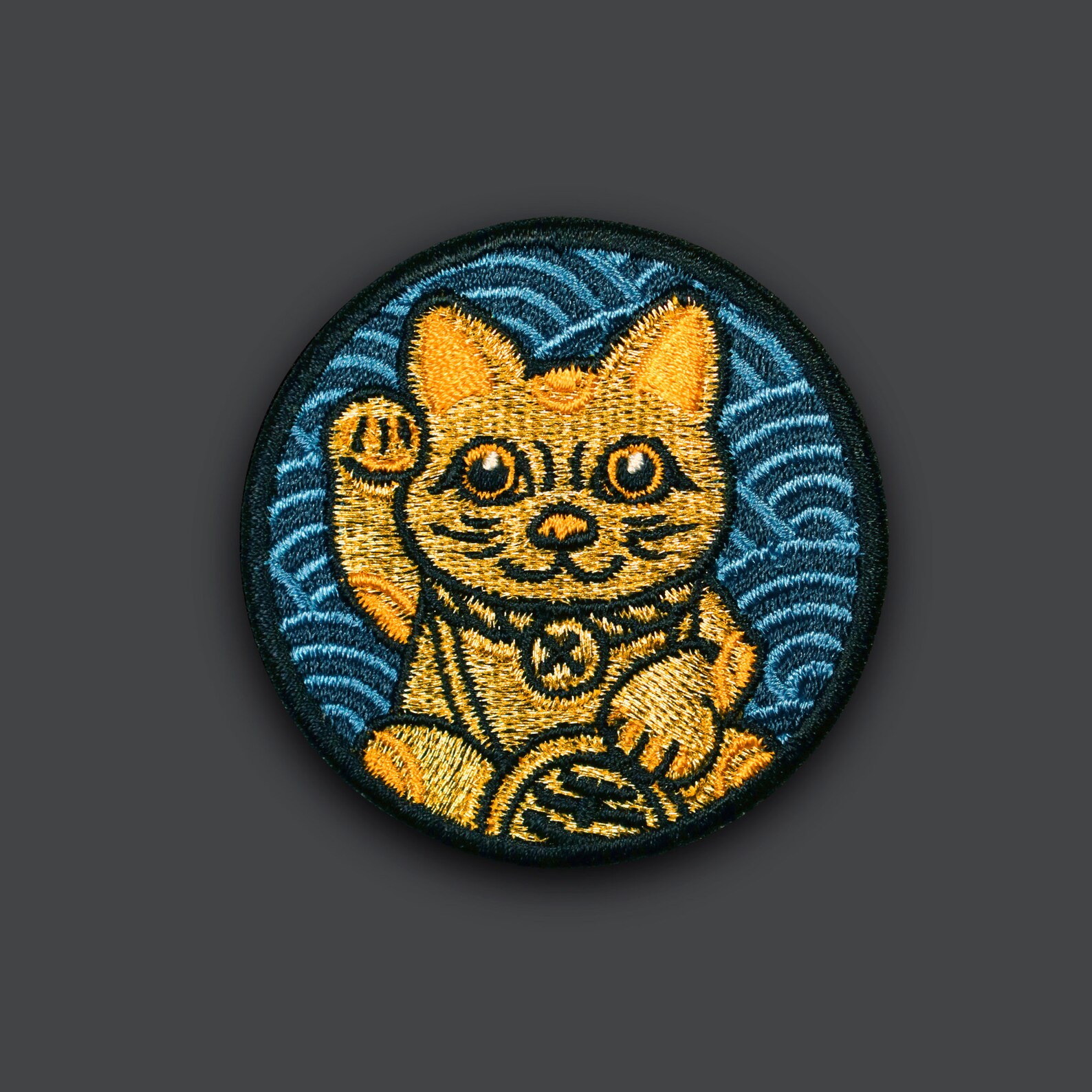 Lucky Cat - Maneki-neko Morale Patches - Etsy