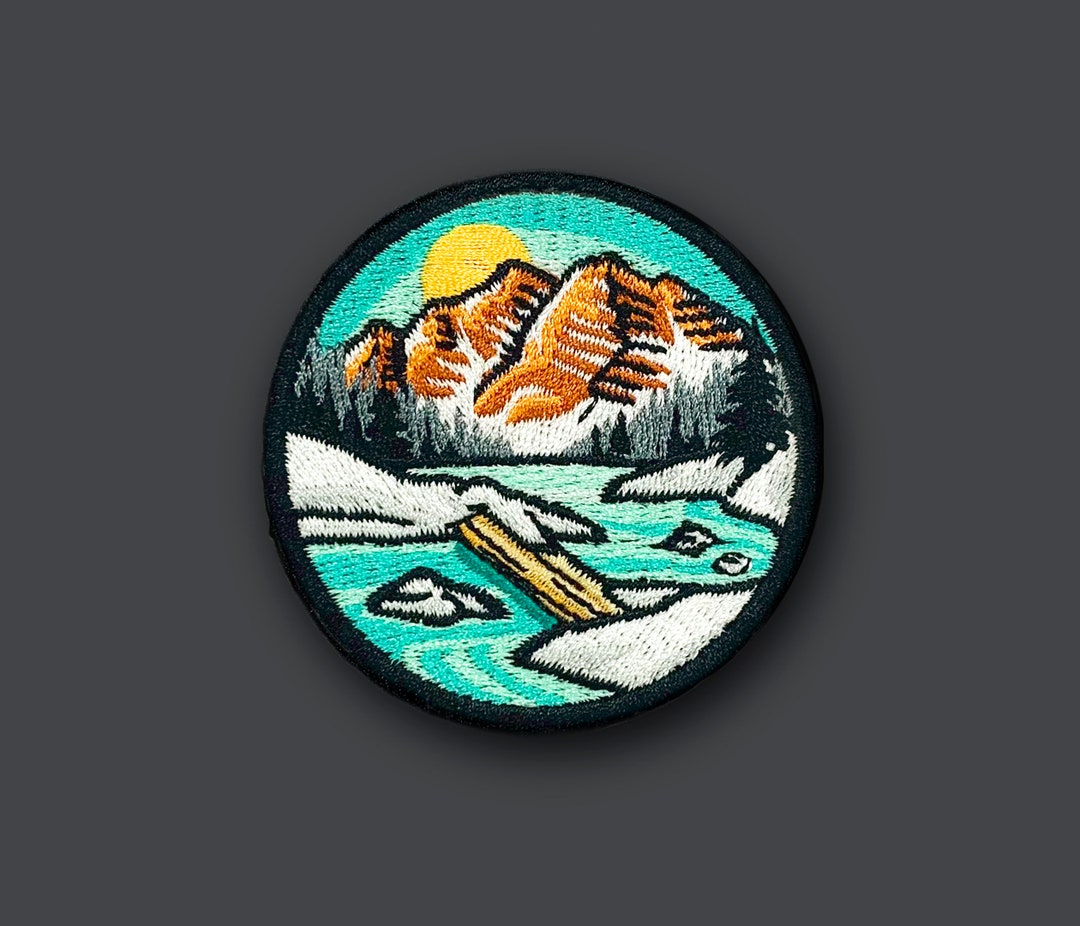 Adventure Wearables "maroon Bells" Morale Patch - Etsy