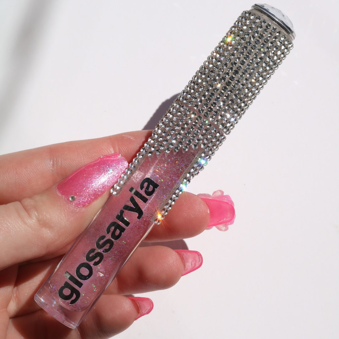 Diamond Lip Gloss Bedazzled Lip Gloss Hydrating Lip Gloss - Etsy