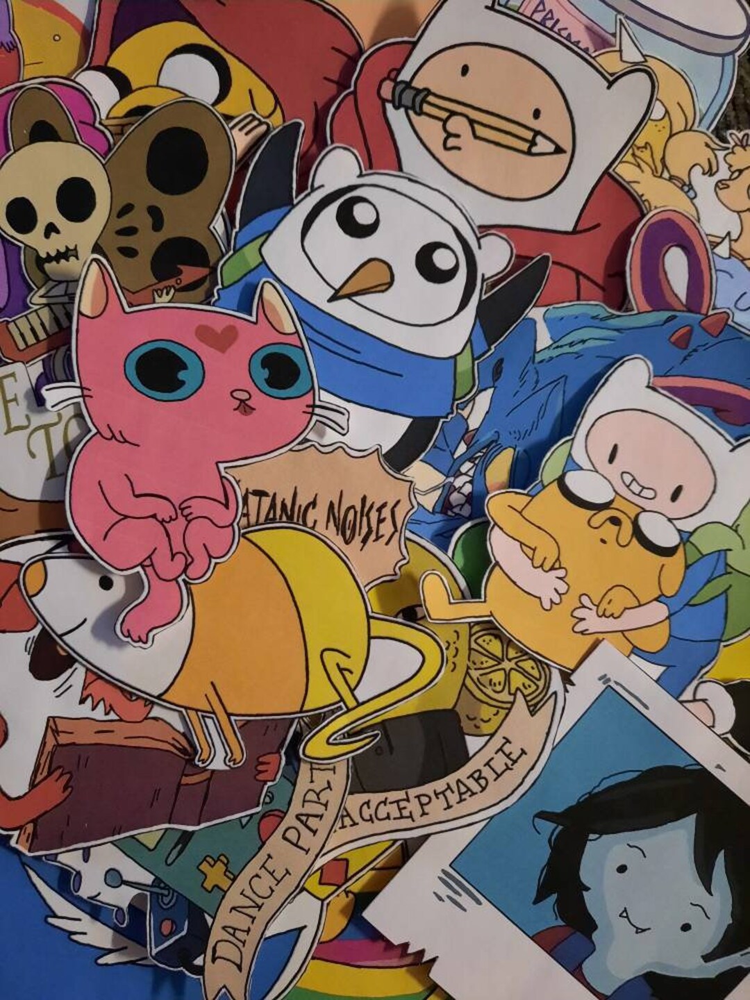 Adventure Time Stickers You Pick 5 Pack - Etsy