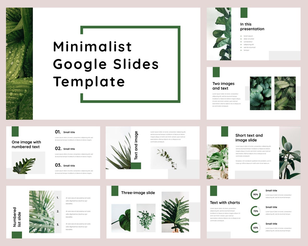 Minimalist Modern Google Slides Presentation Template, Powerpoint ...