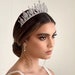 Bridal Tiara Wedding Tiara Wedding Headpiece Bridal Crown Silver Tiara ...