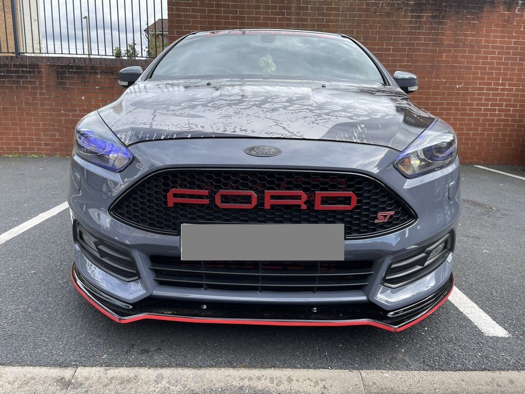 FORD Custom Logo Letters Grill Kit Ford Fiesta St/mk 2 /focus ST -3D ...