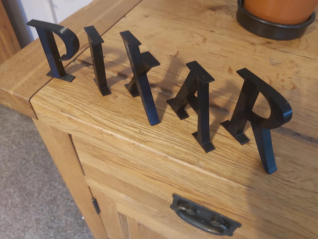 PIXARFAN 3d Printed Letters - Etsy