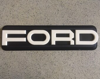 3d Printed Ford Logo - Etsy UK
