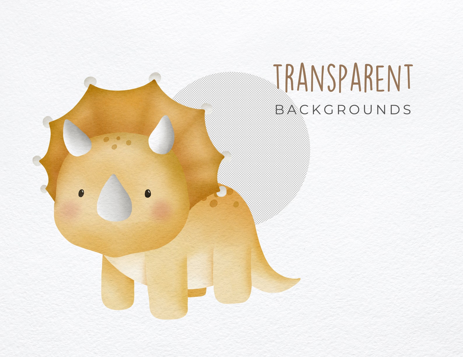 Watercolor Dinosaur Clipart Cute Dinosaurs Watercolour Dino Baby Shower ...