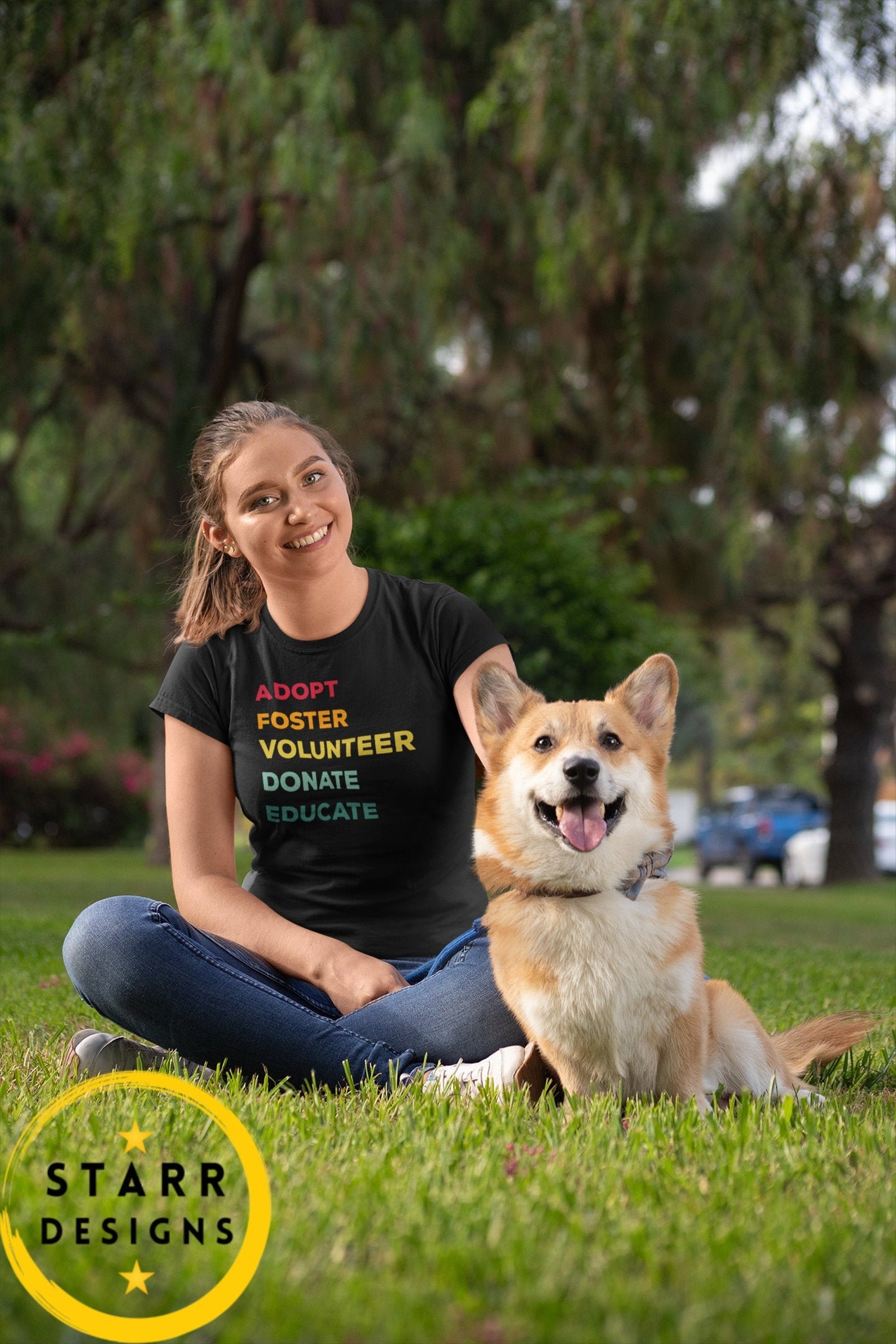 Animal Support Rescue Adopt Foster Volunteer Donate Educate - Etsy