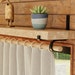 Shelf Bracket With Curtain Rod Holder, SOLD INDIVIDUALLY, Shelf and ...