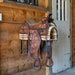 Saddle Rack Wall Mounted, Equestrian Design, Rustic Barn Storage ...