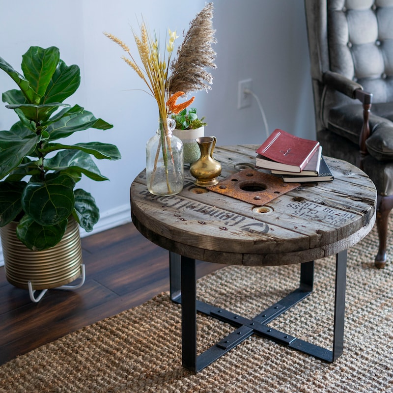 Round Coffee Table Legs - Etsy