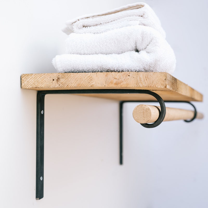 Rustic Shelf Bracket - Etsy