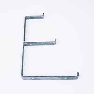 Staggered Triple Shelf Bracket, Heavy Duty Metal Shelf Bracket, DIY ...