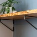 Floating Desk/bench/shelf Bracket, Wall Mounted Consul Table, Custom ...