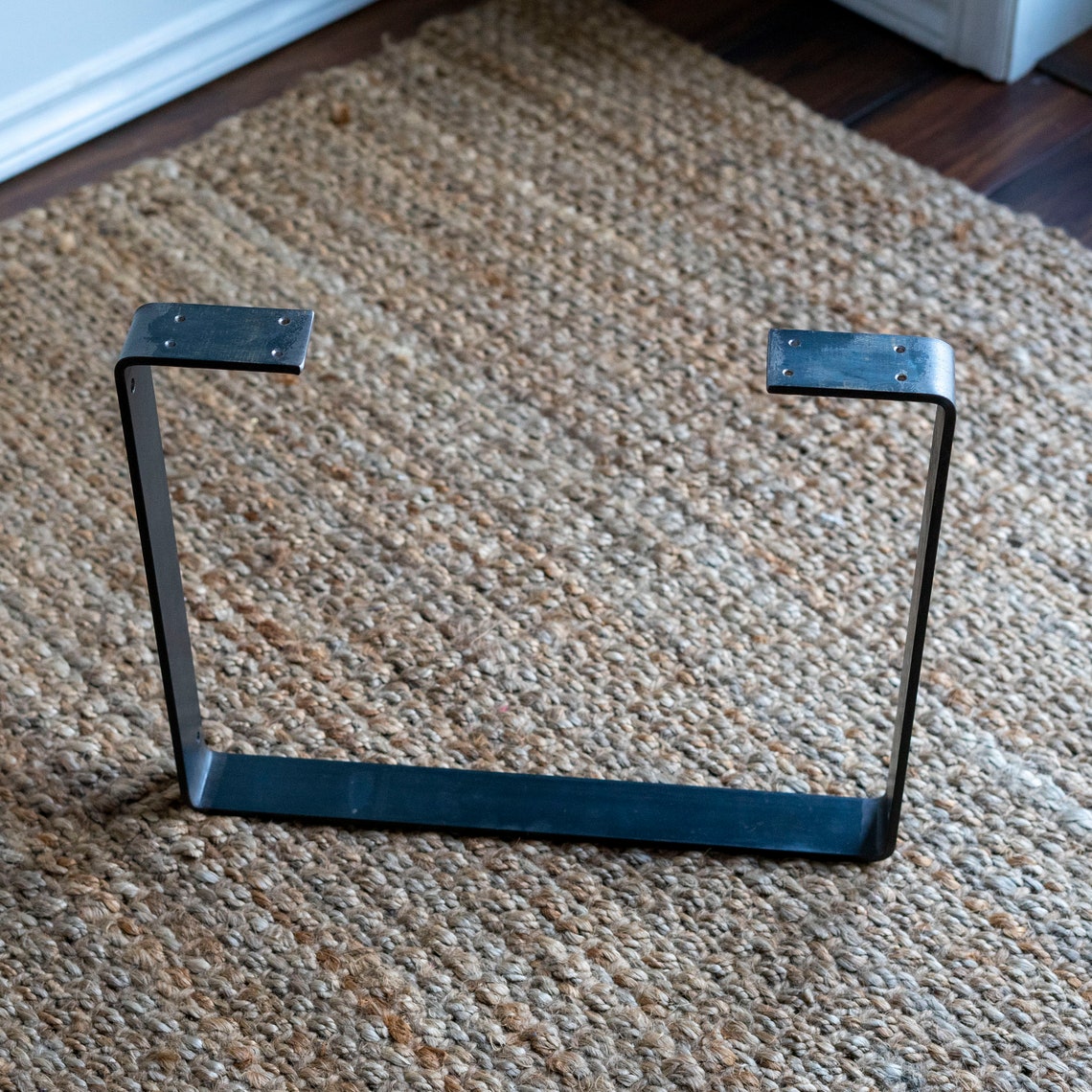 Custom Table Leg 2 Wide Rustic Steel Sold - Etsy