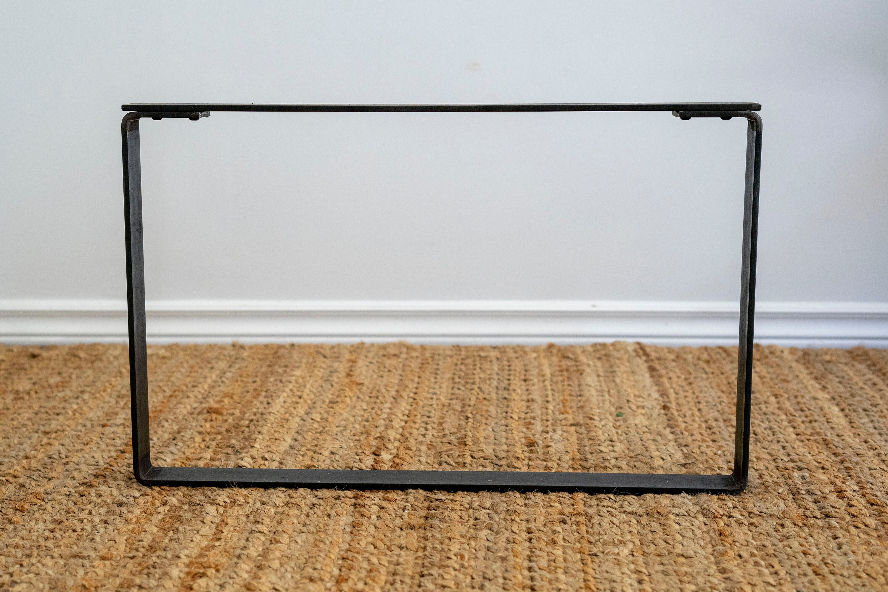 Custom Table Leg 2 Wide Rustic Steel Sold - Etsy
