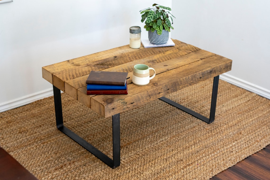 Custom Table Leg 2 Wide Rustic Steel Sold - Etsy