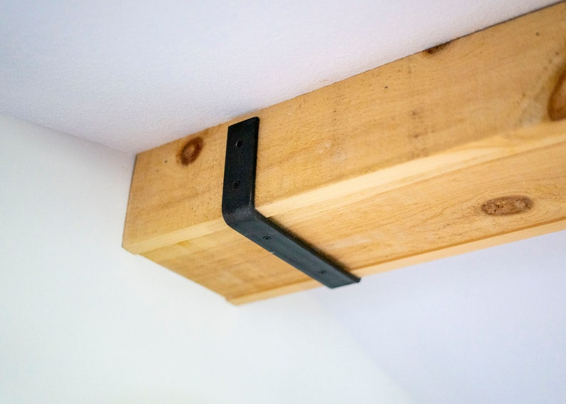 Steel Brackets for Wood Beam Decorative Ceiling Bracket Faux - Etsy