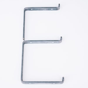 Triple Shelf Bracket - Heavy Duty Metal Shelf Bracket, Multi Level ...