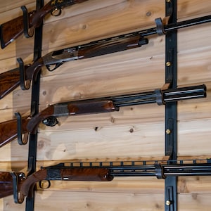 Custom Gun Rack, Wall Mounted Rifle Holders, Shotgun Storage Solution ...