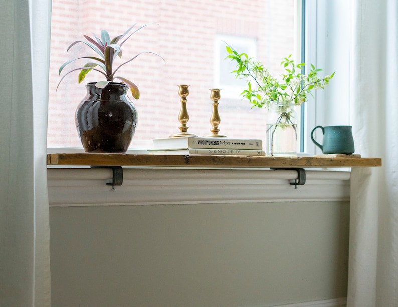Window Sill Shelf Extension Window Perch Floating Farmhouse - Etsy Canada