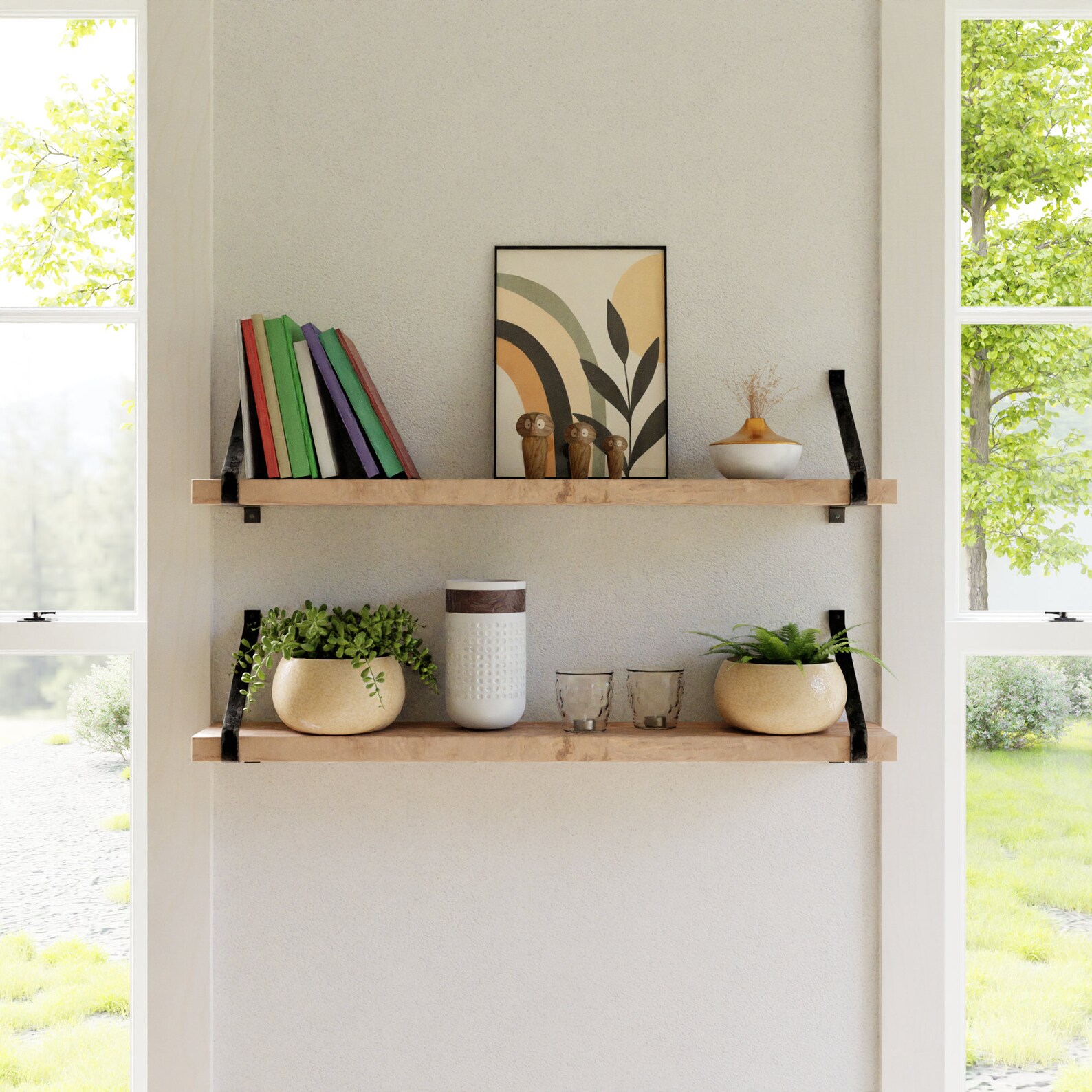 Modern Bookshelf Bracket, Iron Bracket, Floating Bookshelf, Shelf ...