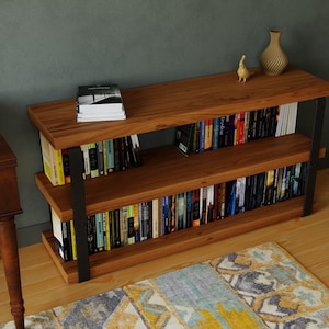 Bookshelf Table Leg, Custom 2" Wide Steel Table Leg, End Table ...