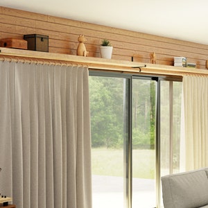 Shelf Bracket With Curtain Rod Holder, SOLD INDIVIDUALLY, Shelf and ...