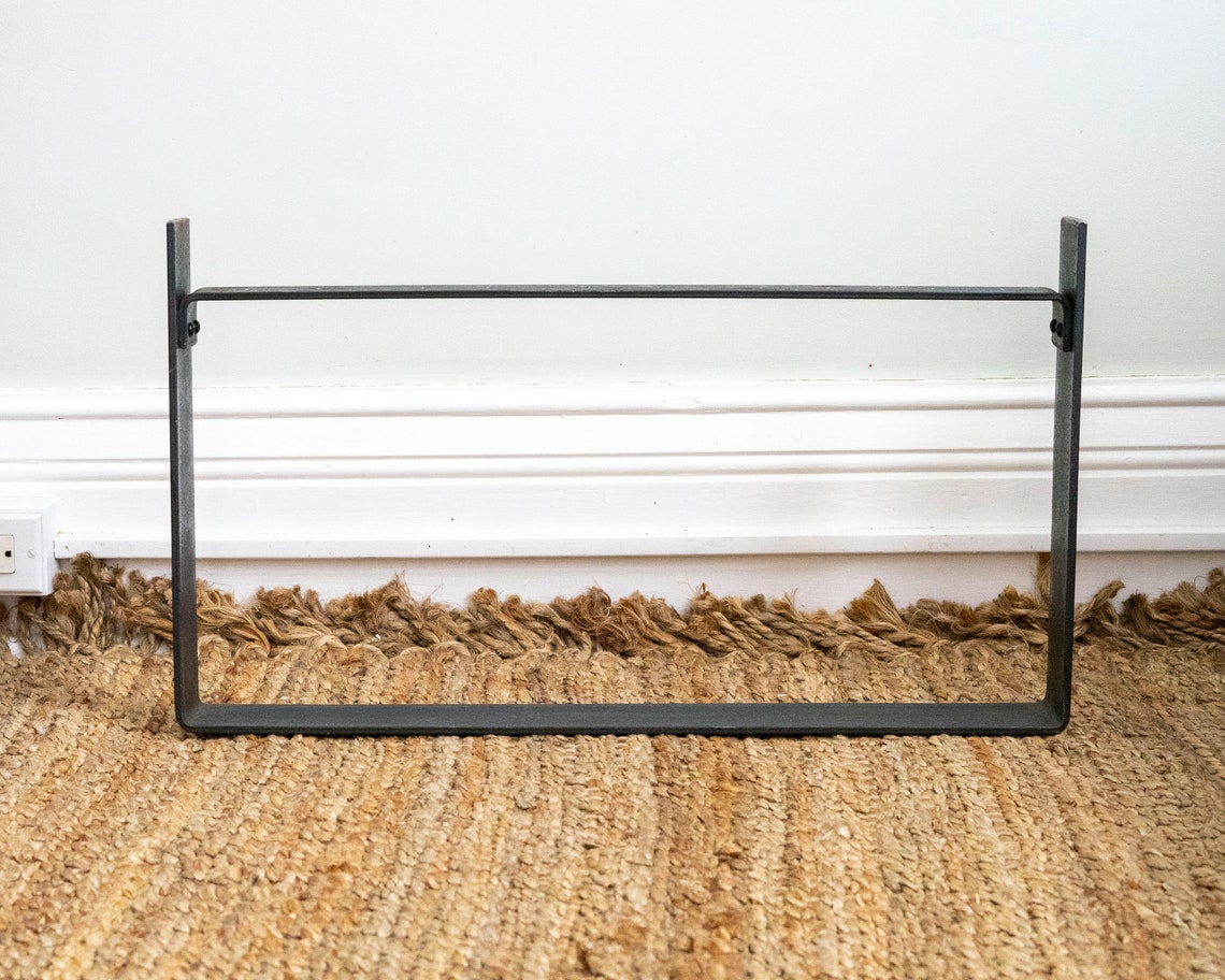 Custom H Table Leg 3 Wide Rustic Steel Sold - Etsy