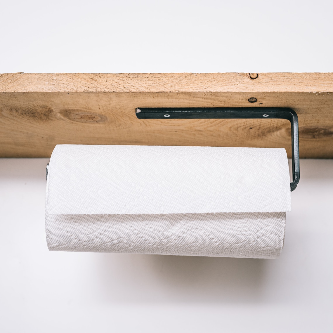 Rustic Paper Towel Rack, Modern Farmhouse Decor, Steel Home Fashion ...