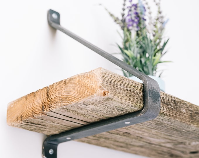 8" Floating Shelf Brackets 4-pack | Modern Minimalistic Style Brackets ...