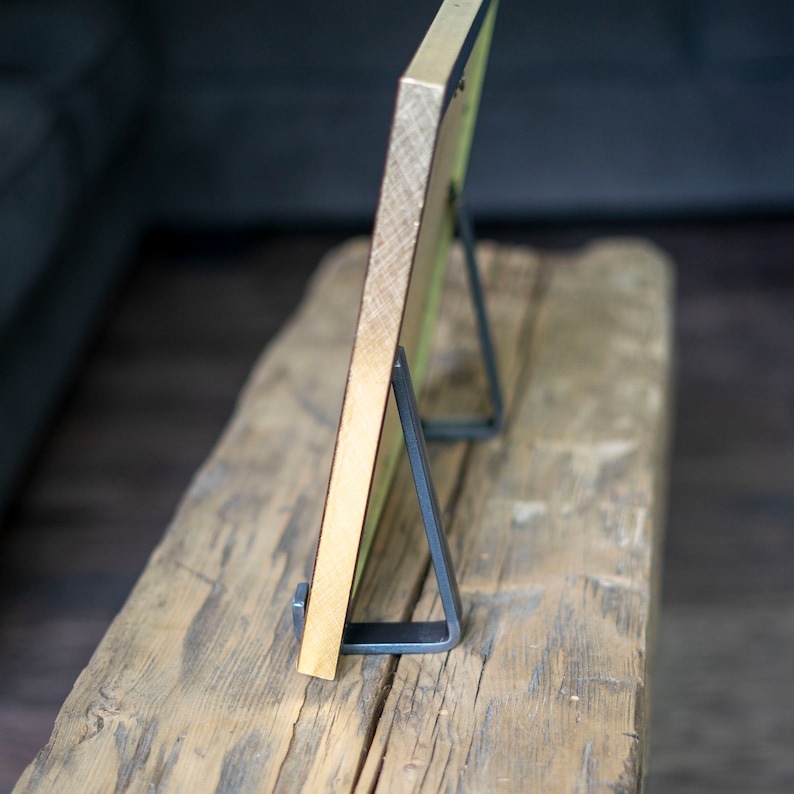 Vertical Photo Frame Holder, Picture Frame Stand, Free Standing Easel ...