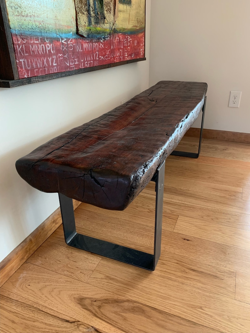 Custom H Table Leg 3 Wide Rustic Steel Sold - Etsy