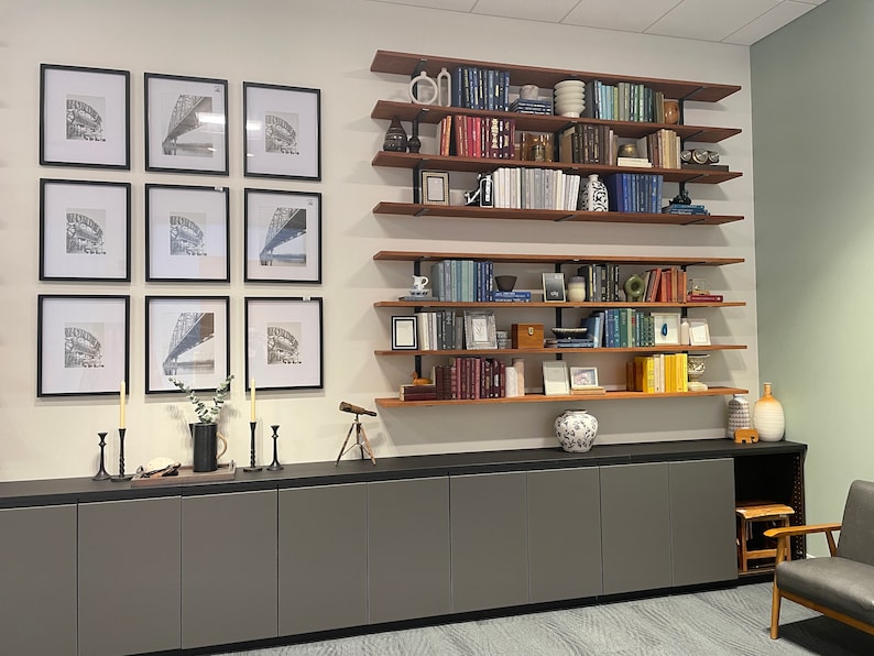 Quadruple Shelf Bracket 1.5 Inch Heavy Duty Four Tier Multi - Etsy