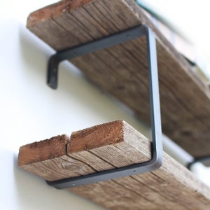 Square Shelf Bracket - Heavy Duty Metal Shelf Bracket, DIY Shelf ...