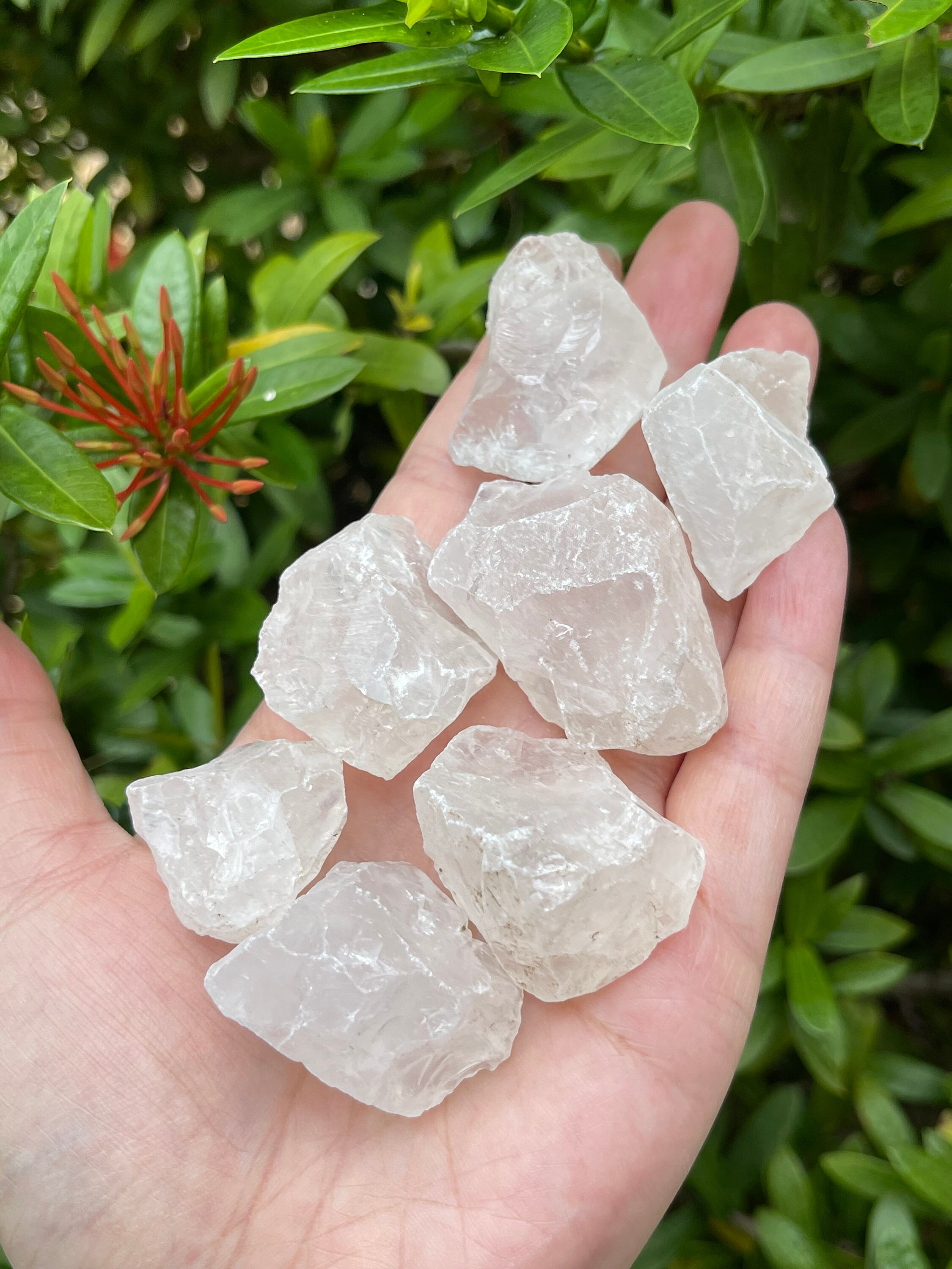 Natural Quartz Chunks 1-2 Raw Clear Quartz Rough - Etsy