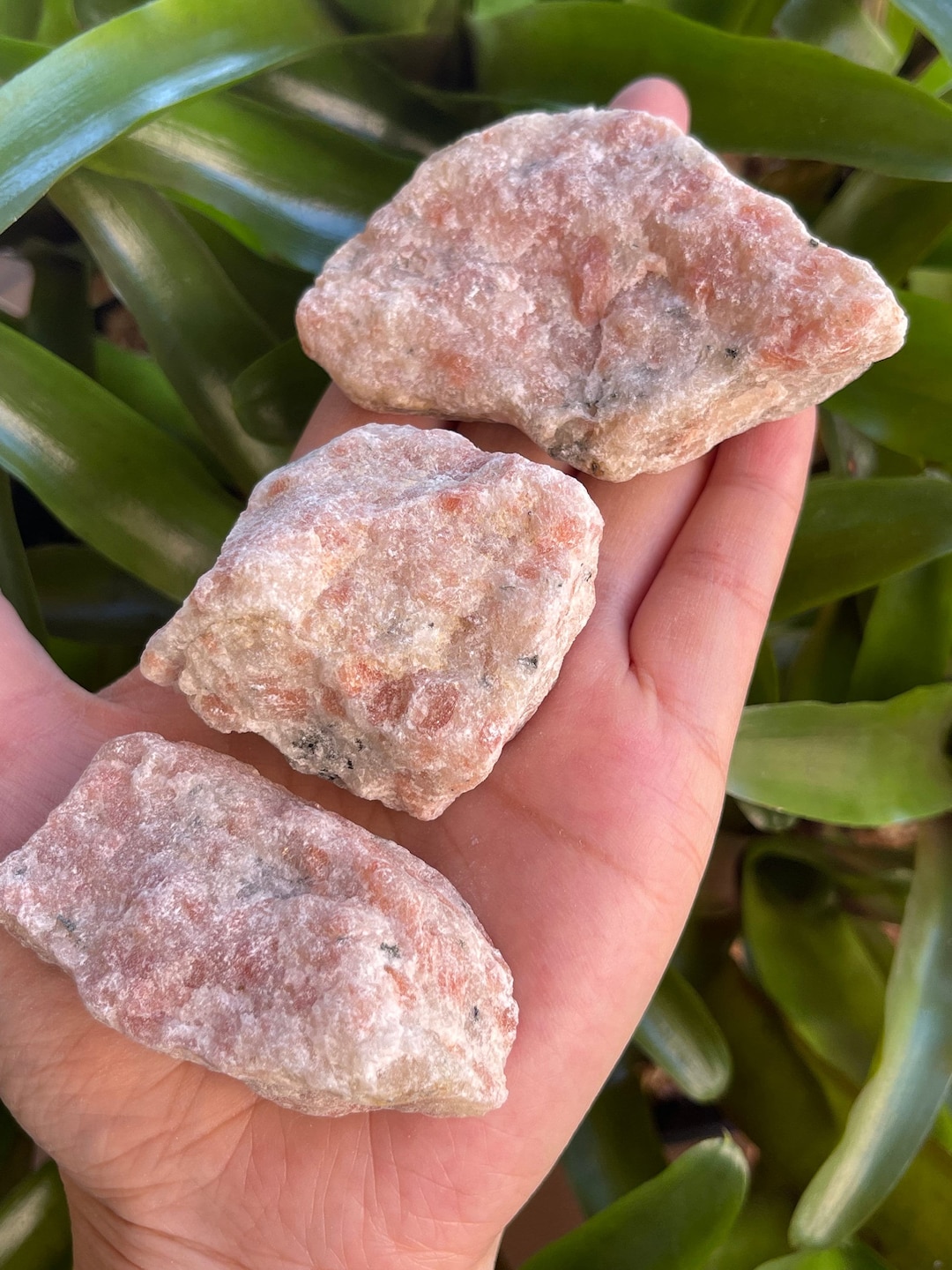 Grade A Large Sunstone Raw Natural Stones, 23 Natural Rough Sunstone ...