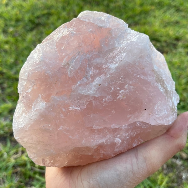 Raw Rose Quartz - Etsy