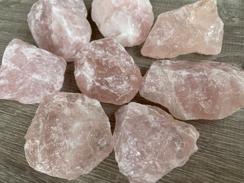 Genuine raw rose quartz - sipfiln