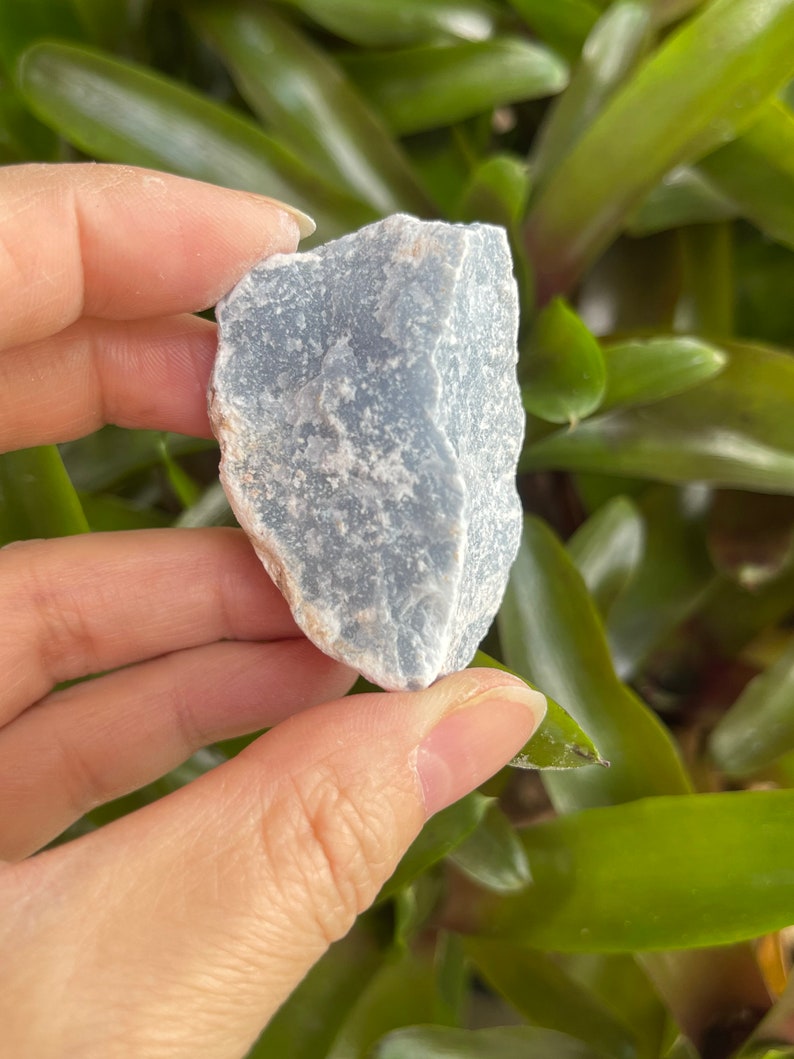 Angelite Raw Natural Stone 1 2 Inch Rough Angelite - Etsy