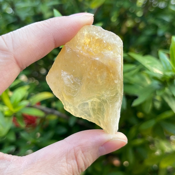 Raw Citrine Crystal - Etsy