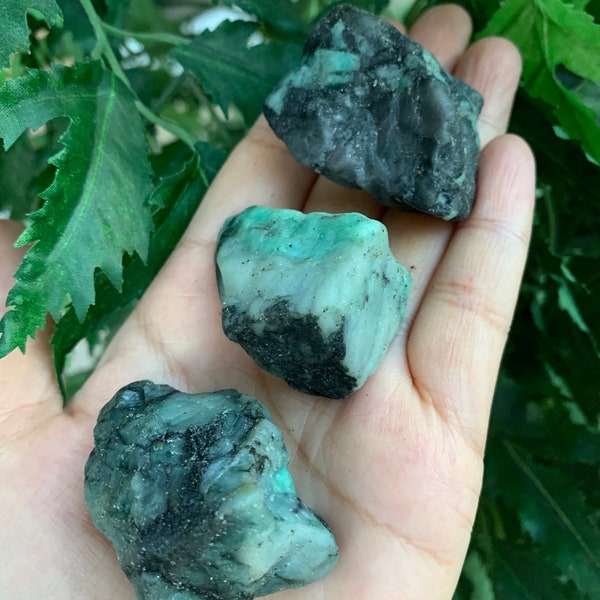 Raw Emerald - Etsy